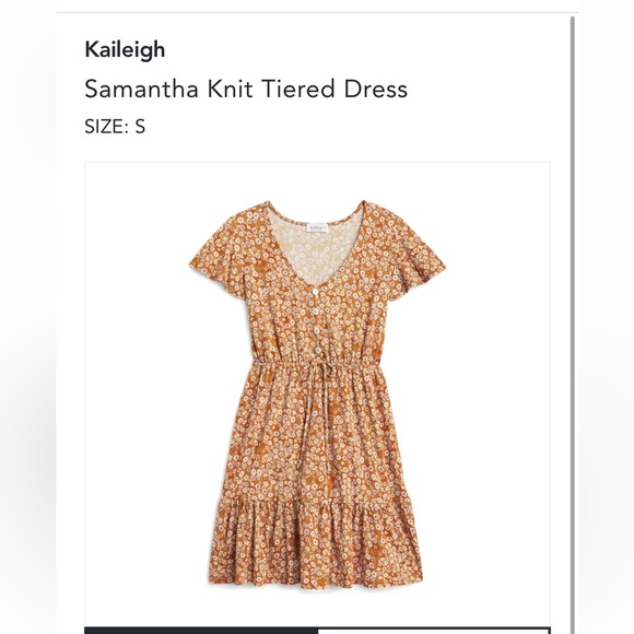 Kaileigh | Dresses | Kaileigh Samantha Knit Tiered Dress | Poshmark